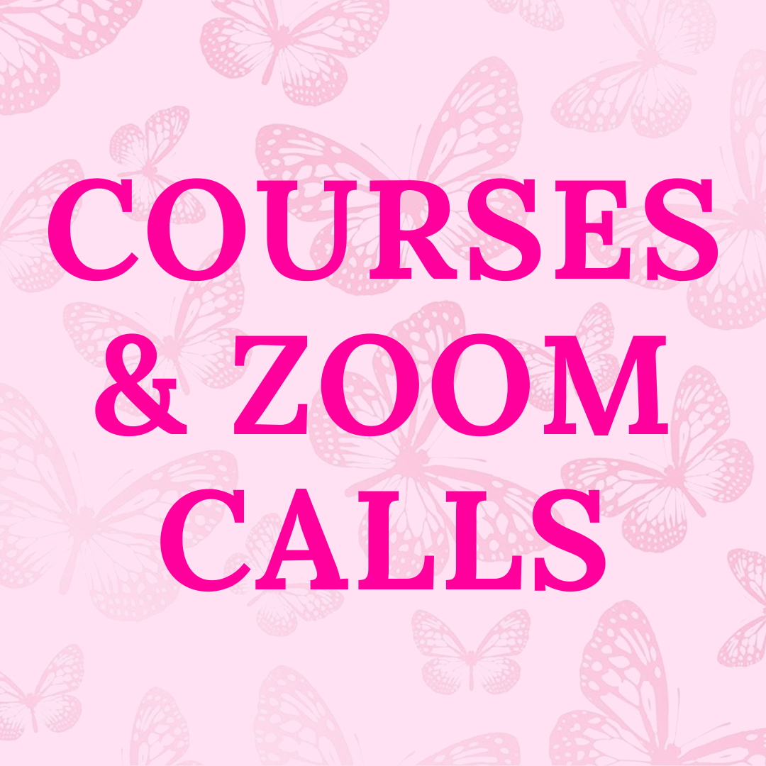 COURSES & ZOOM CALLS – FRESHCREATIONS BY MONIQUE